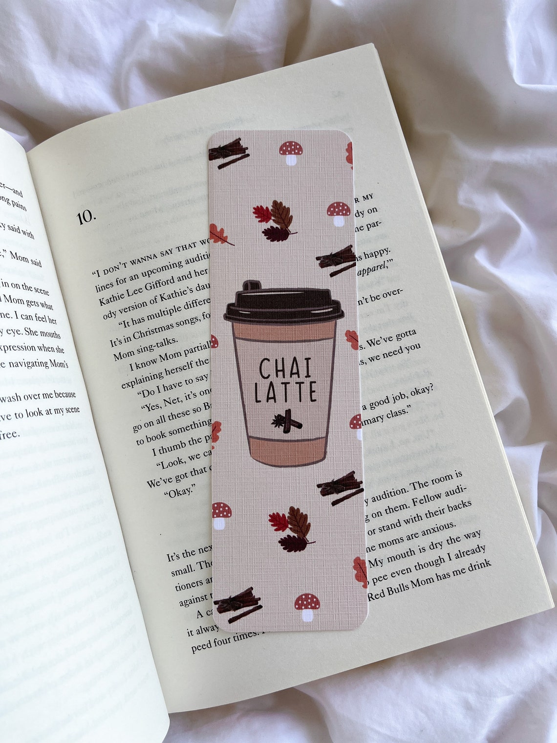 Autumn Fall Bookmarks | Pumpkin Spice Latte | Chai Latte Bookmark ...