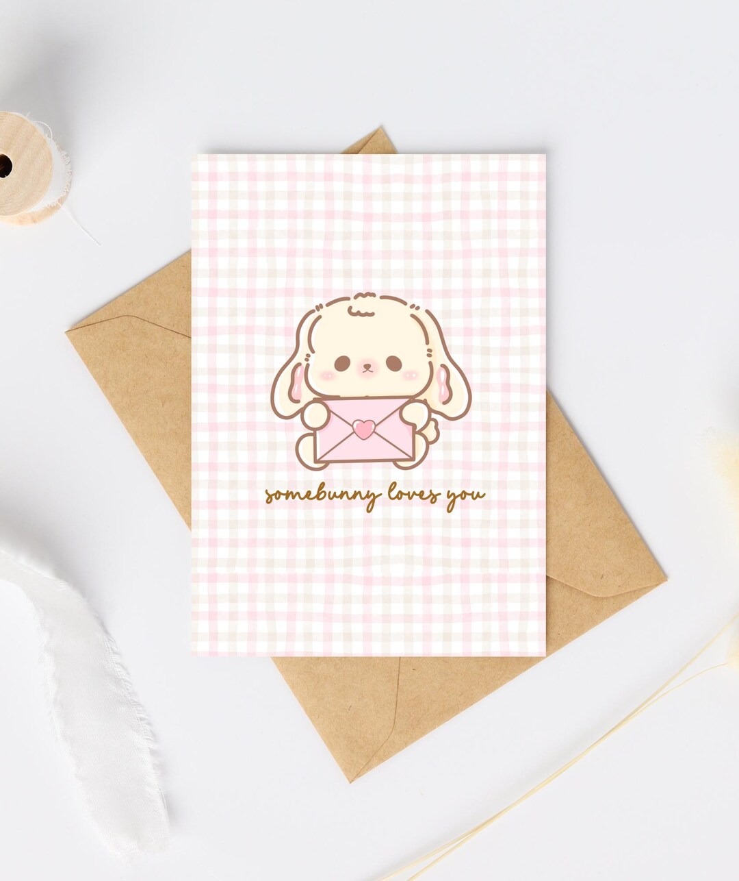 Somebunny Loves You Card | Love Card | Funny Valentines Card | Birthday ...
