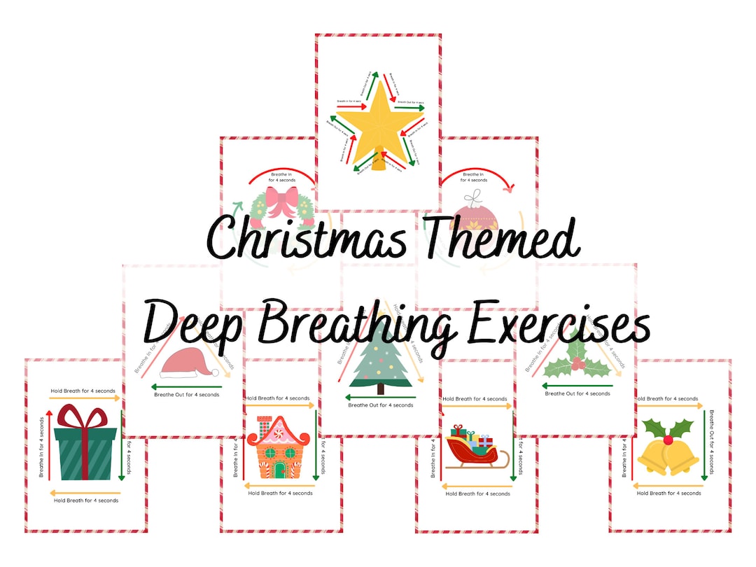 Christmas Deep Breathing Exercises for Kids | Mindfulness Breathing ...