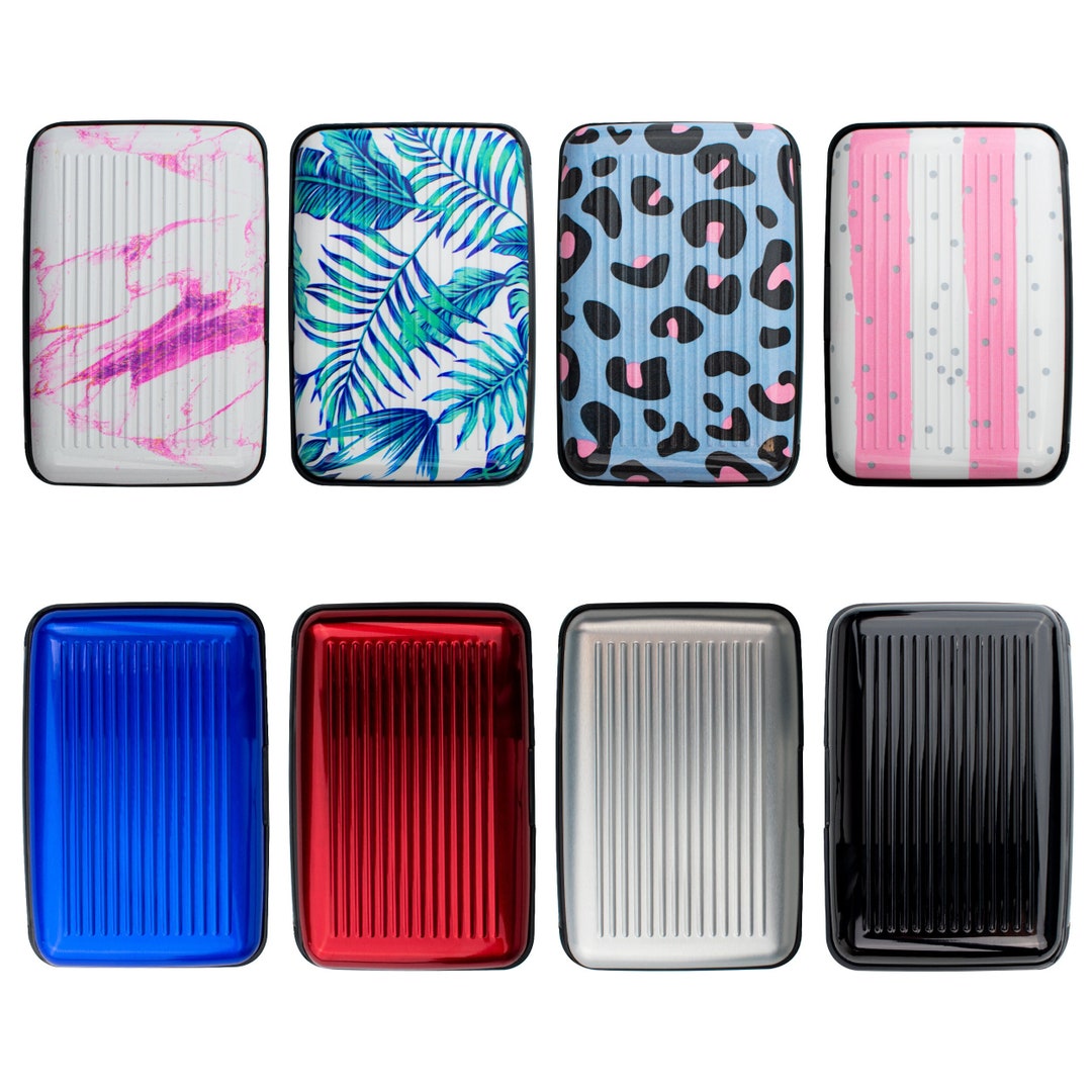 Aluminium Credit Card Holder RFID Blocking Case Durable Cover Sleeve ...