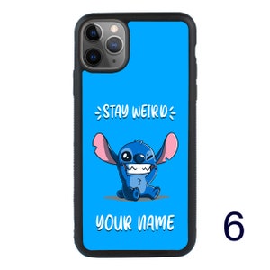 Personalised Stitch Phone Case for iPhone 11 12 13 14 15 iPhone XR Pro ...