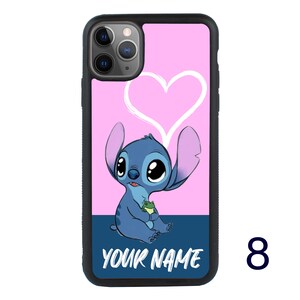 Personalised Stitch Phone Case for iPhone 11 12 13 14 15 iPhone XR Pro ...