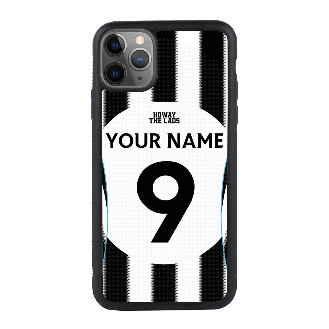 Personalised Newcastle 25-26 for Apple iPhone 16 15 14 13 12 11 XR X ...