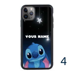 Personalised Stitch Phone Case for iPhone 11 12 13 14 15 16 iPhone XR X ...