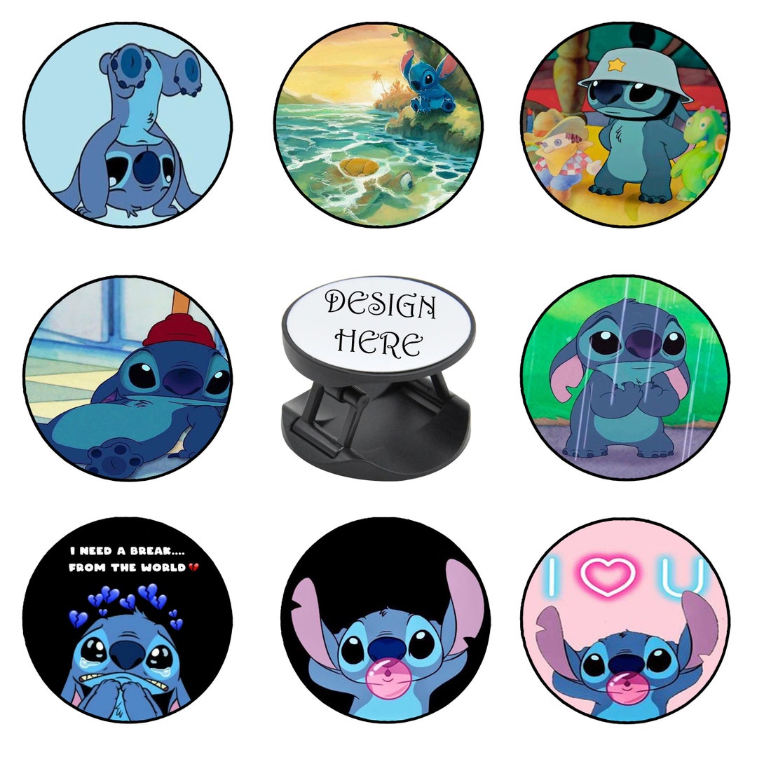Stitch Phone Grip Holders for Apple Iphone, Samsung Galaxy, Huawei ...