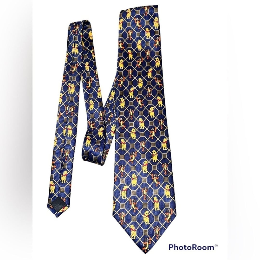 Disney's Winnie the Pooh & Tigger Neck Tie - Etsy