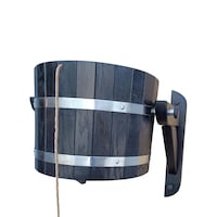 Oak Sauna Bucket Shower 12l (handmade) - Etsy