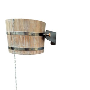 Whitewashed Oak Sauna Bucket Shower 12l / Cold Shower - Etsy