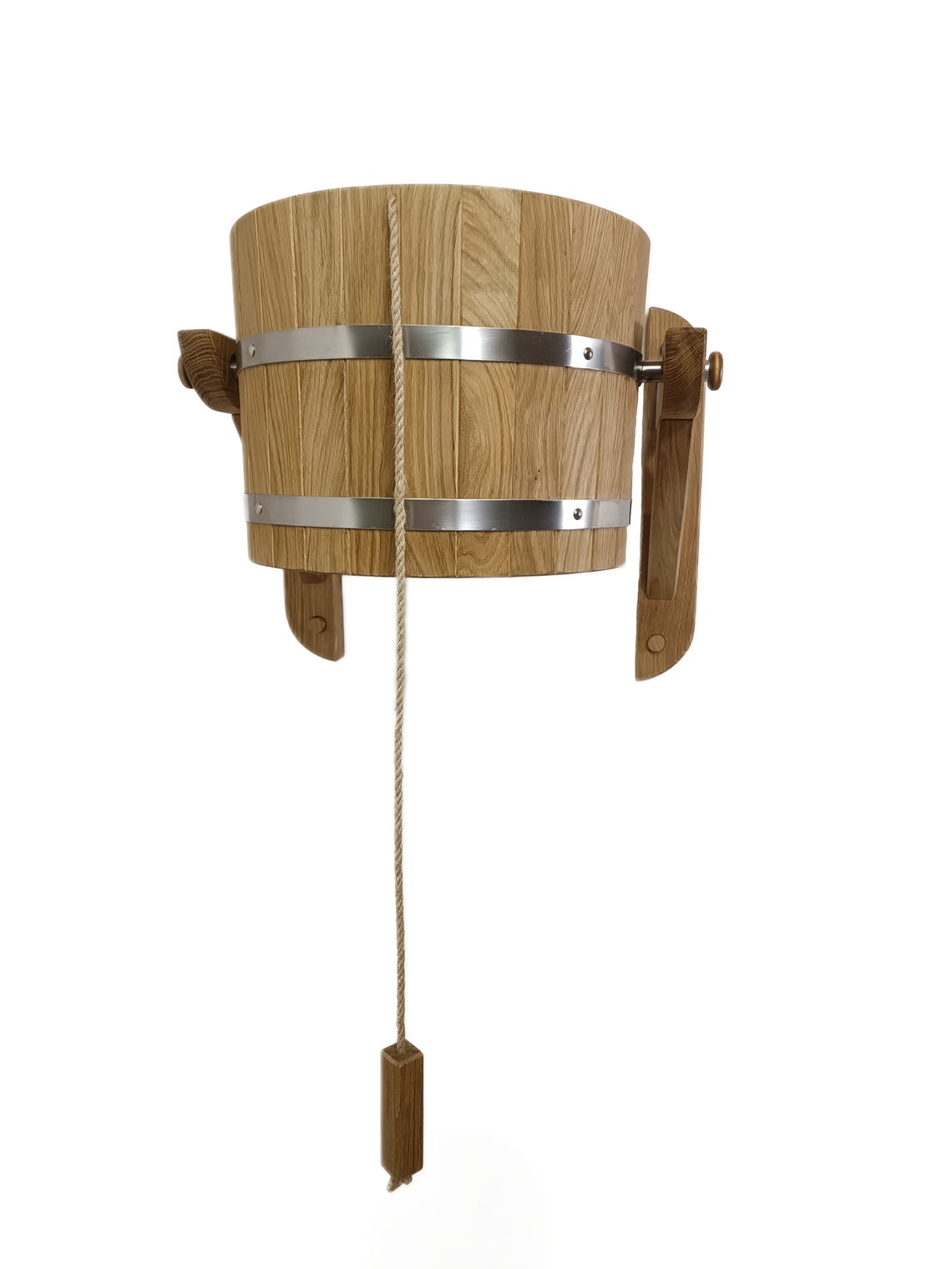 Sauna Bucket Shower 20l With Rope Pull/ Sauna Waterfall / Extreme ...
