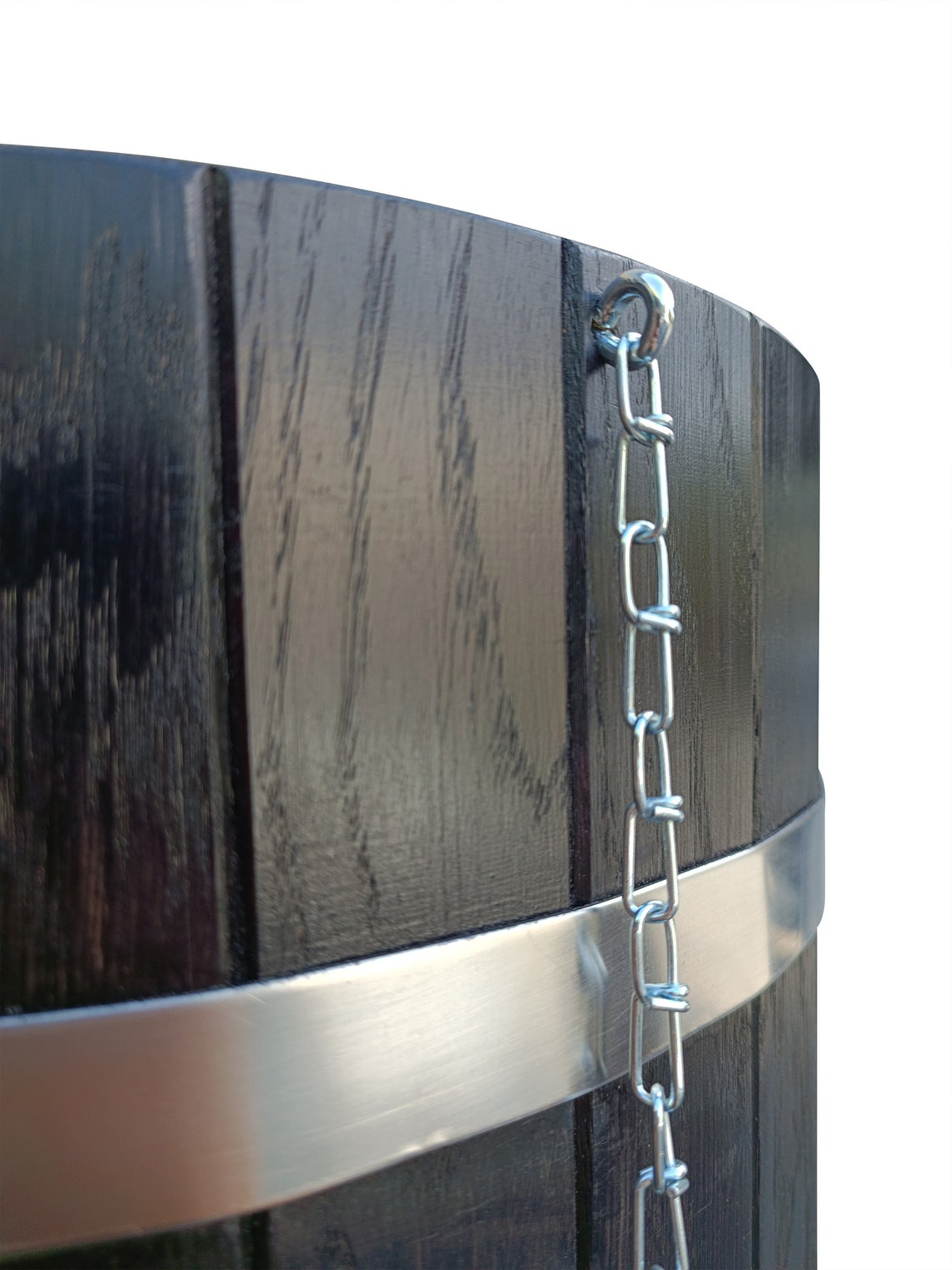 Black Oak Sauna Bucket Shower 20l / Black Sauna Cold Shower - Etsy