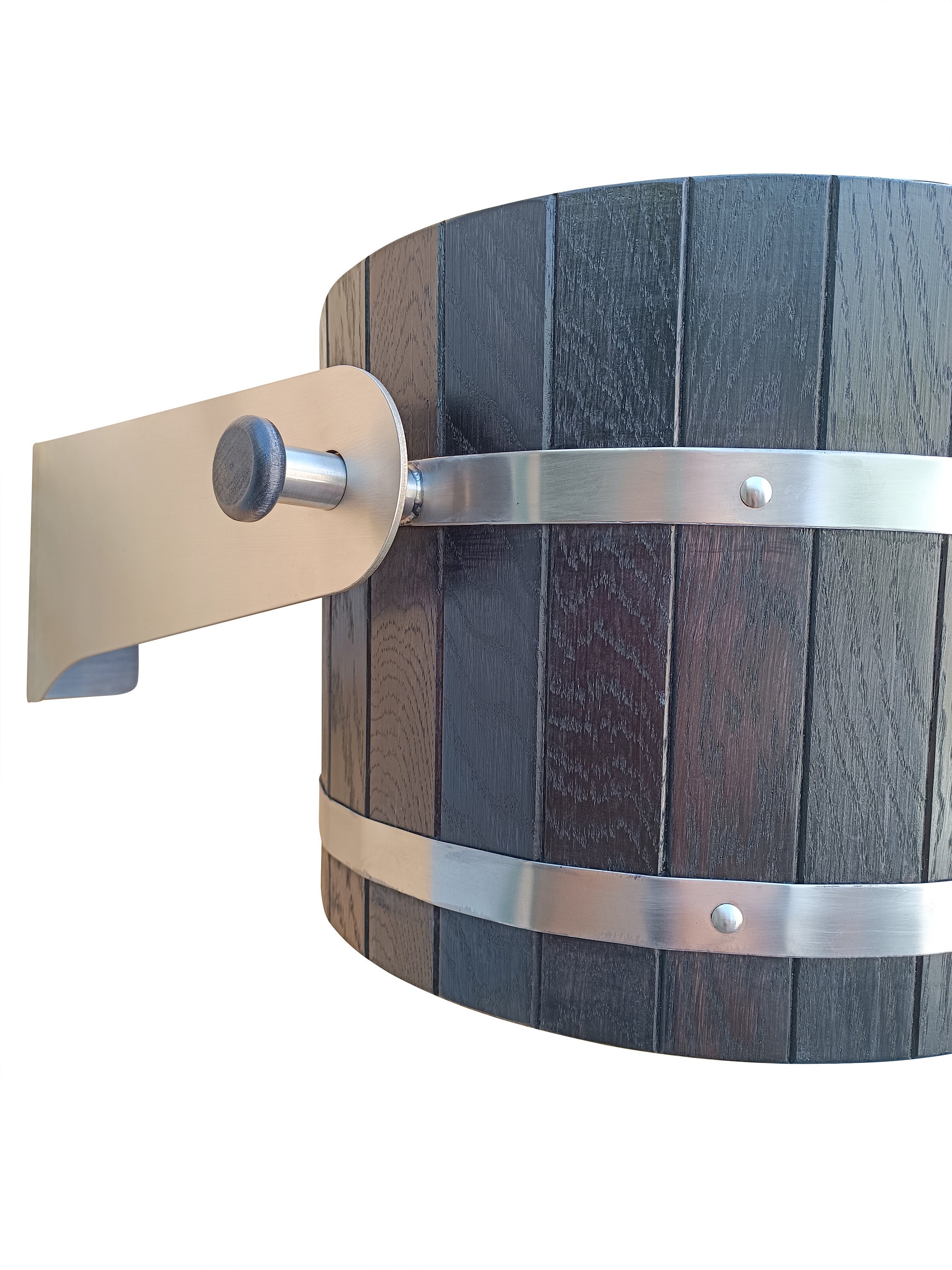 Black Oak Sauna Bucket Shower 20l / Black Sauna Cold Shower - Etsy