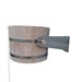 Whitewashed Oak Sauna Bucket Shower 12l / Cold Shower - Etsy
