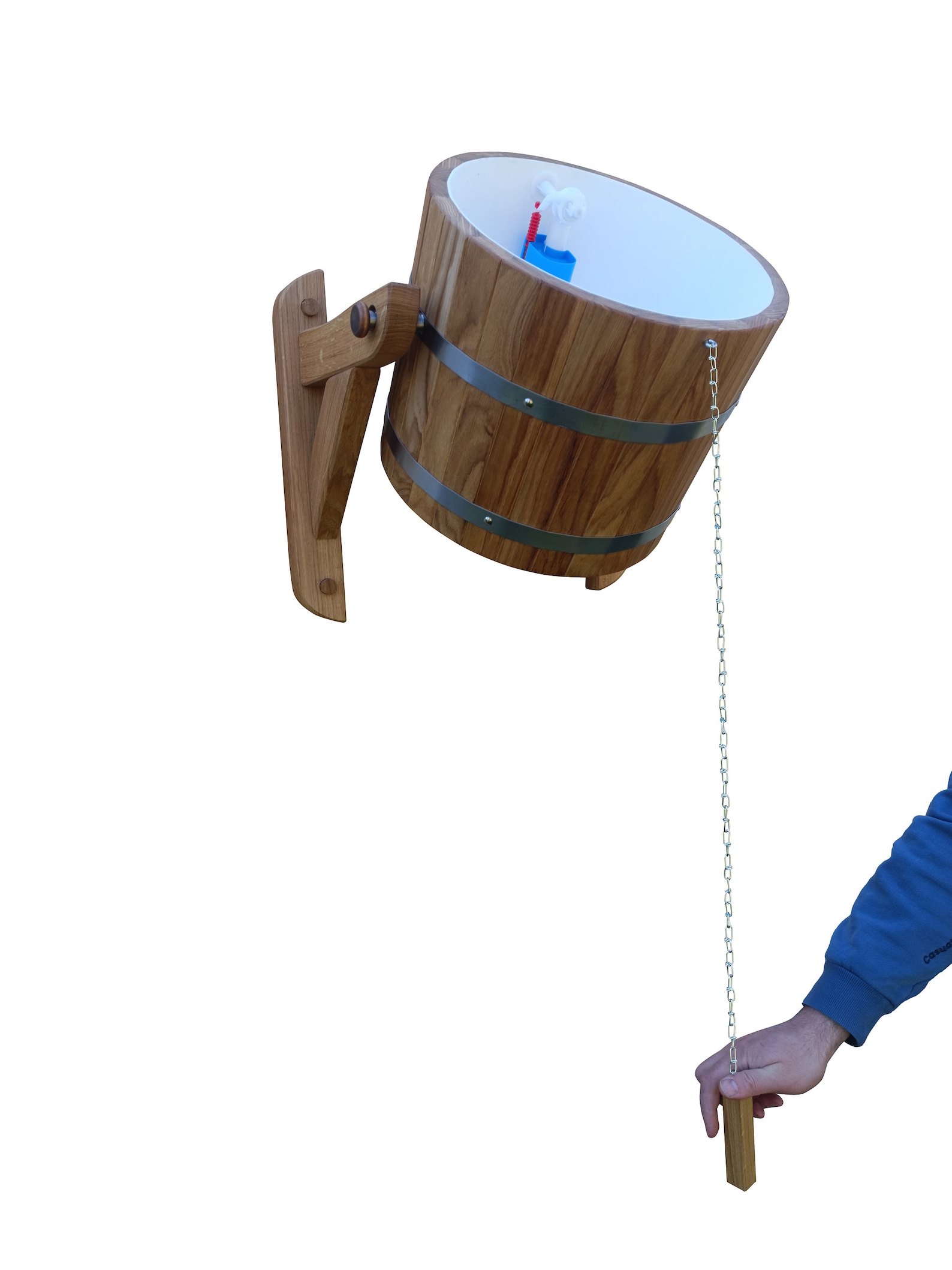 Sauna Waterfall 30l (oak) /sauna Bucket Shower 30l / Extreme Shower ...