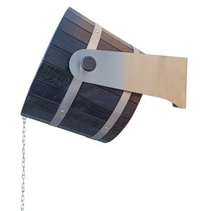 Black Oak Sauna Bucket Shower 20l / Black Sauna Cold Shower - Etsy