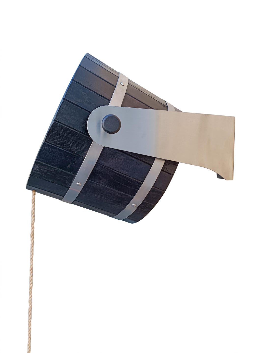 Black Oak Sauna Waterfall 20l ( Rope Pull) - Etsy