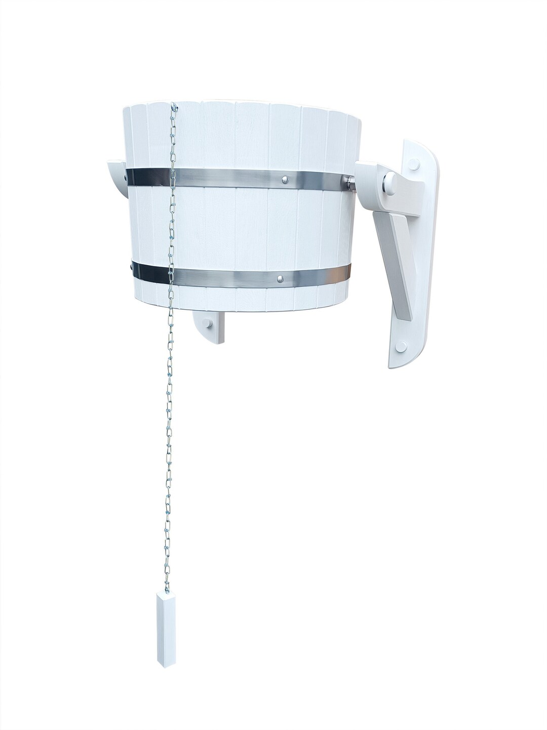 White Oak Sauna Bucket Shower 20l / White Oak Sauna Waterfall - Etsy
