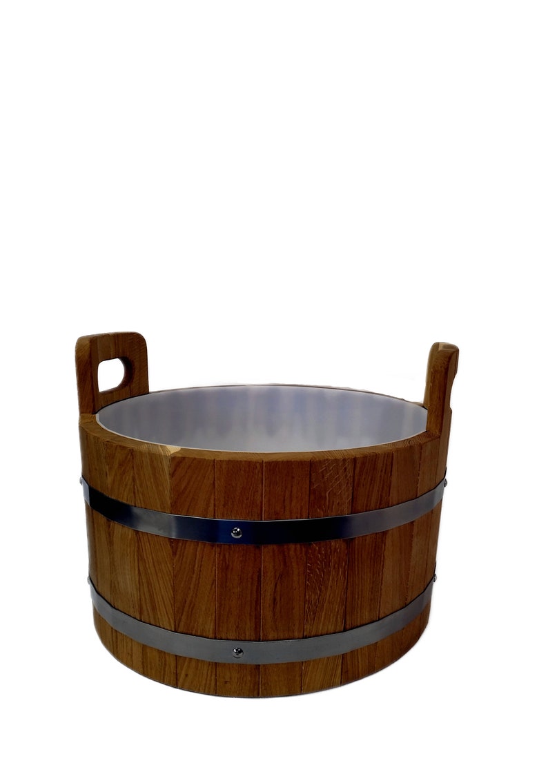 Oak Foot Bath With Handles 25l Handmade - Etsy
