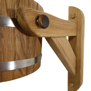 Oak Sauna Bucket Shower 12l (handmade) - Etsy