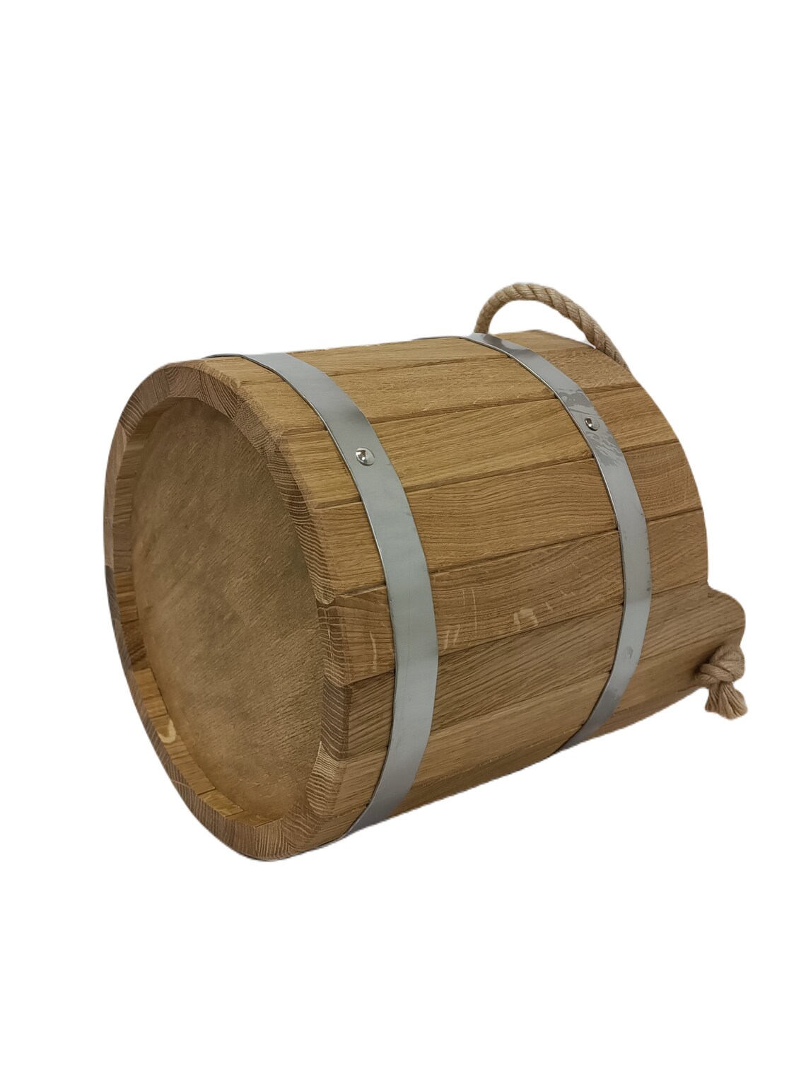 Oak Sauna Bucket 12 L With Rope , Wooden Sauna Bucket, Sauna ...