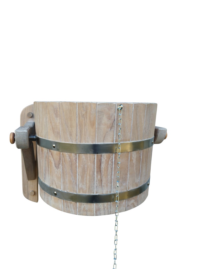 Bleached Oak Sauna Bucket Shower 20l / Bleached Oak Sauna Waterfall - Etsy