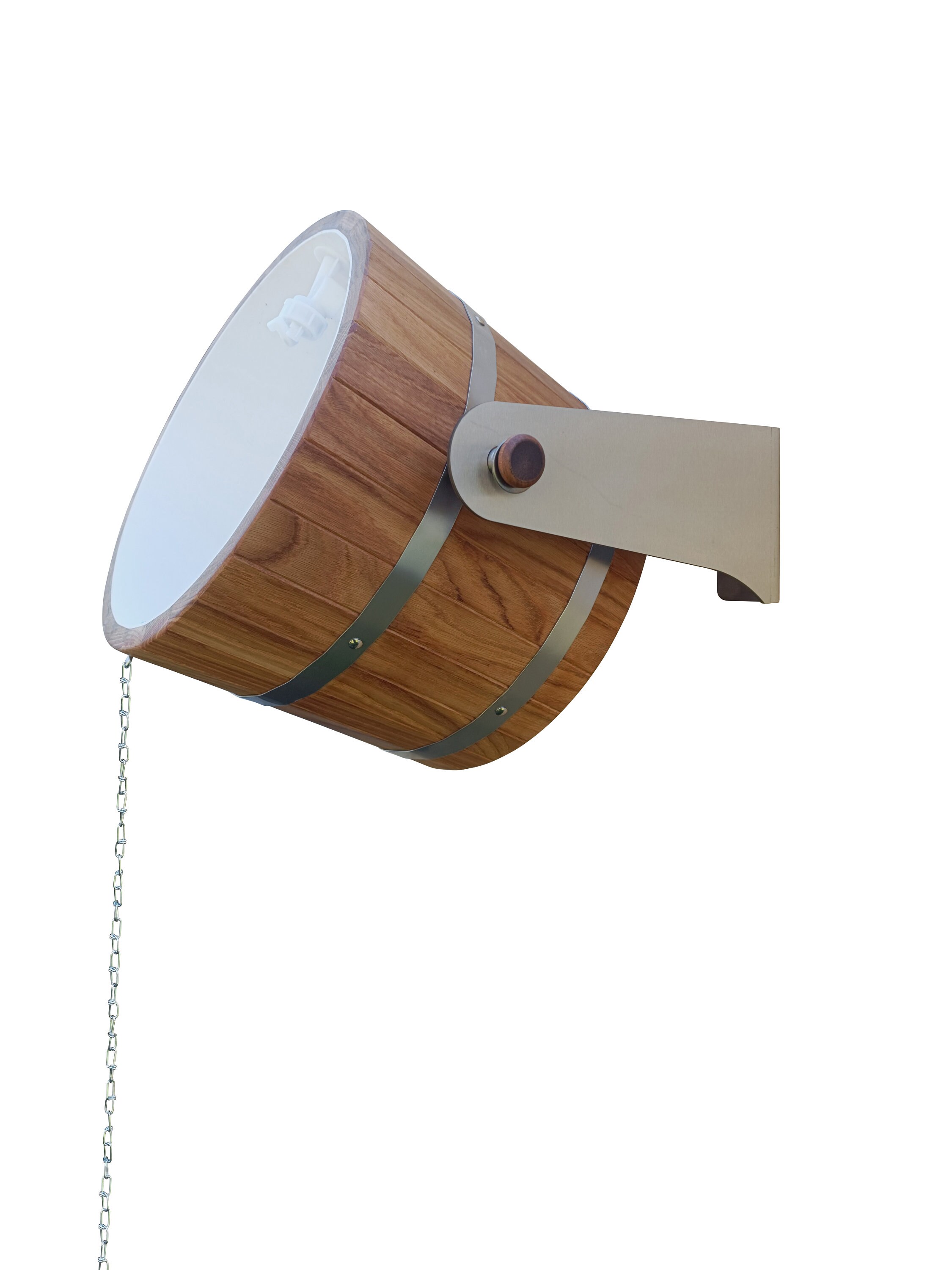 Sauna Shower Bucket 12/ 20/ 30 Litres With Stainless Steel Holders ...