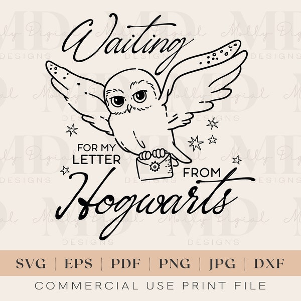 Waiting for My Letter From Hogwart - Etsy