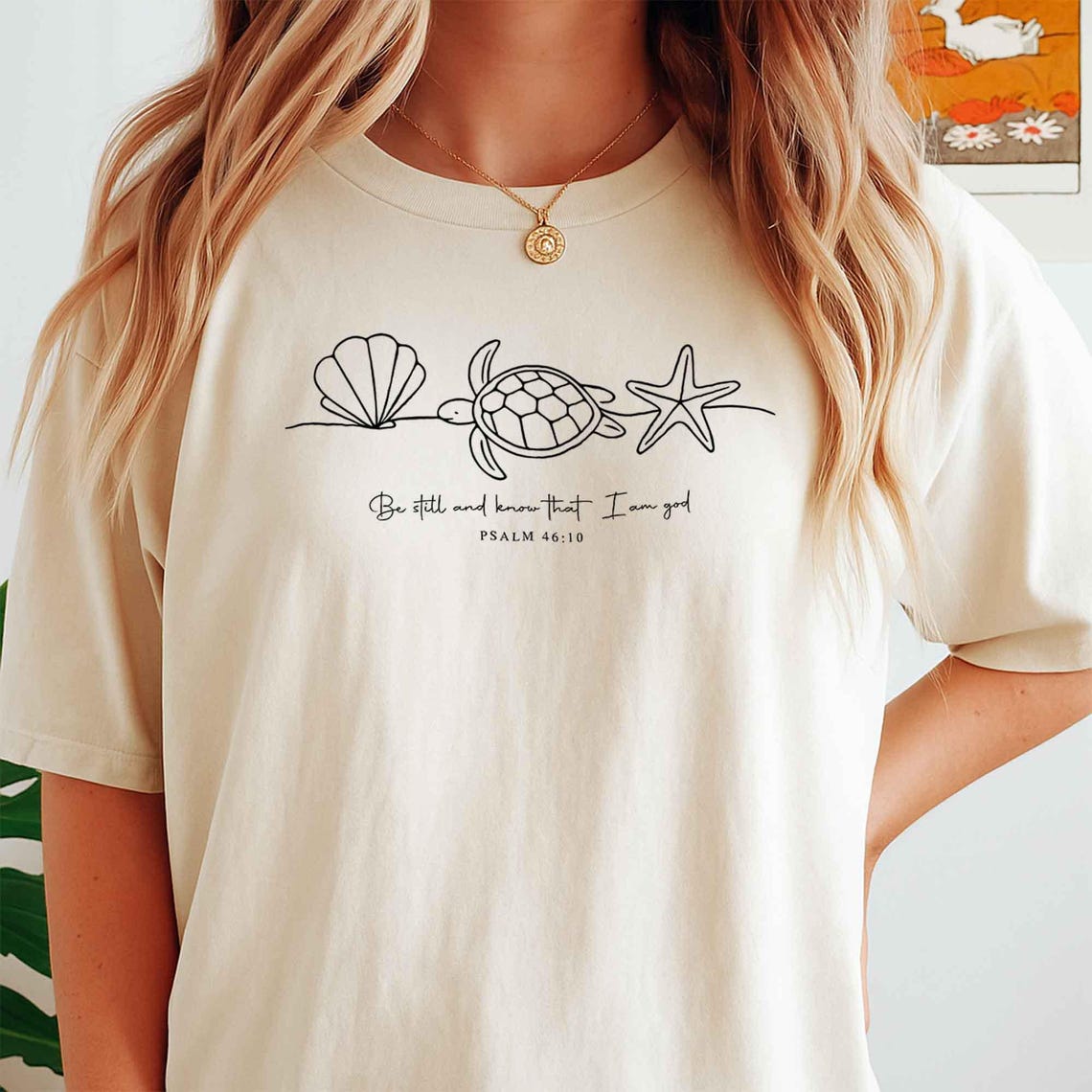 Christian Ocean Shirt Design PNG: Bible Verse Clipart (digital Download ...
