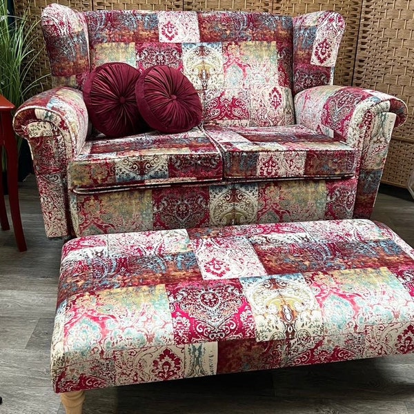 Patchwork Chair - Etsy UK