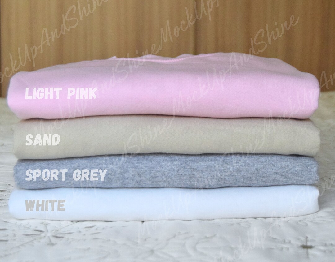 Gildan 18000 Color Chart, Crewneck Unisex Heavy Blend Color Chart ...