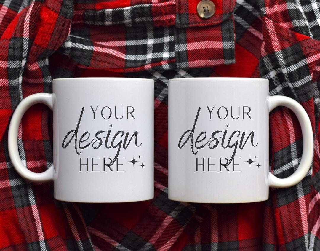 Mugs Mockup 11oz, White Ceramic Mug Mock-up, Coffee Mug Mockups, 11oz ...