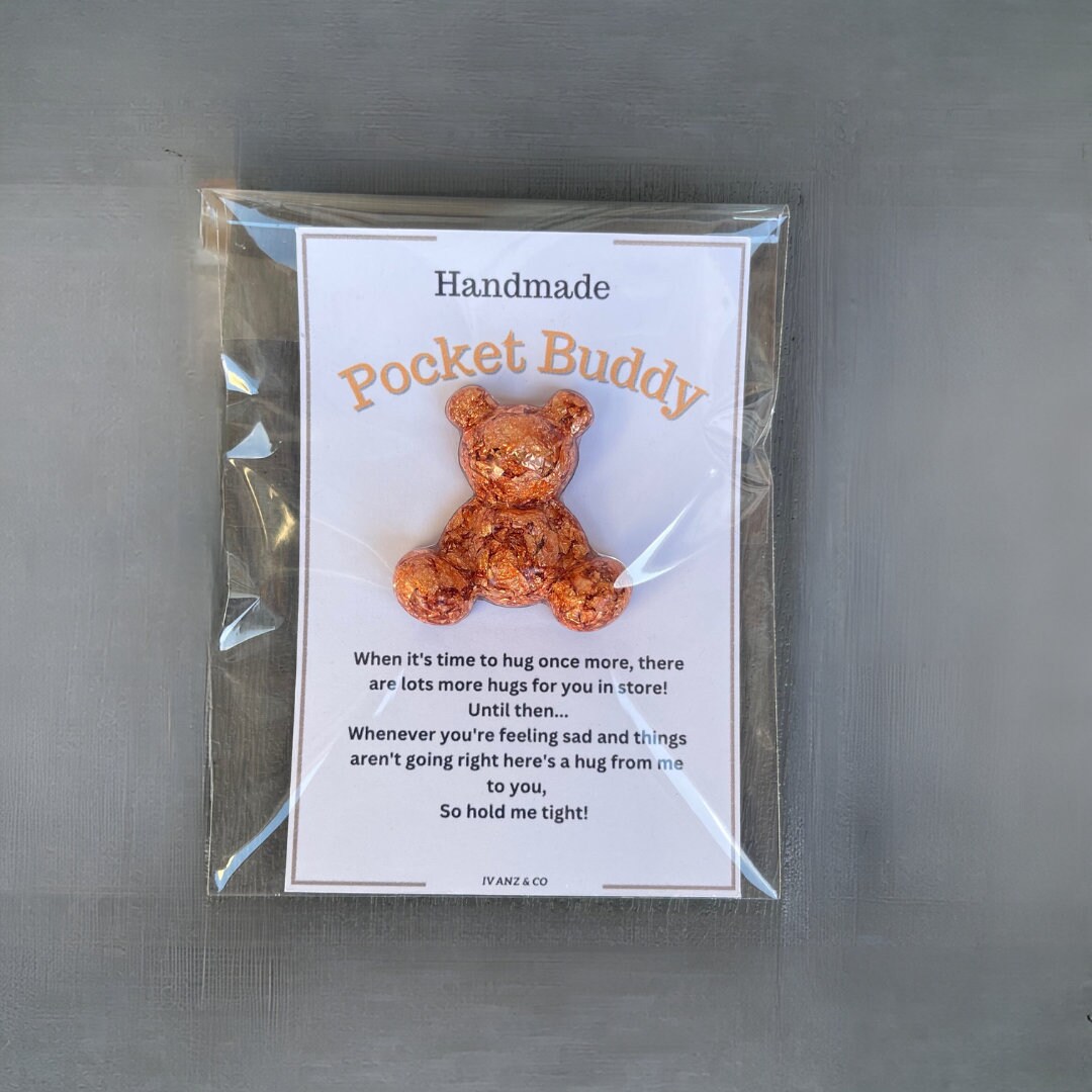 Pocket Buddy Pocket Bear Pocket Hug Bear Gift Anxiety - Etsy