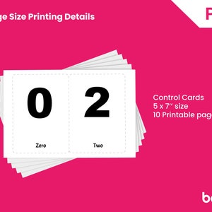 Even Numbers • Editable Montessori Cards • PDF Printable Toddler ...