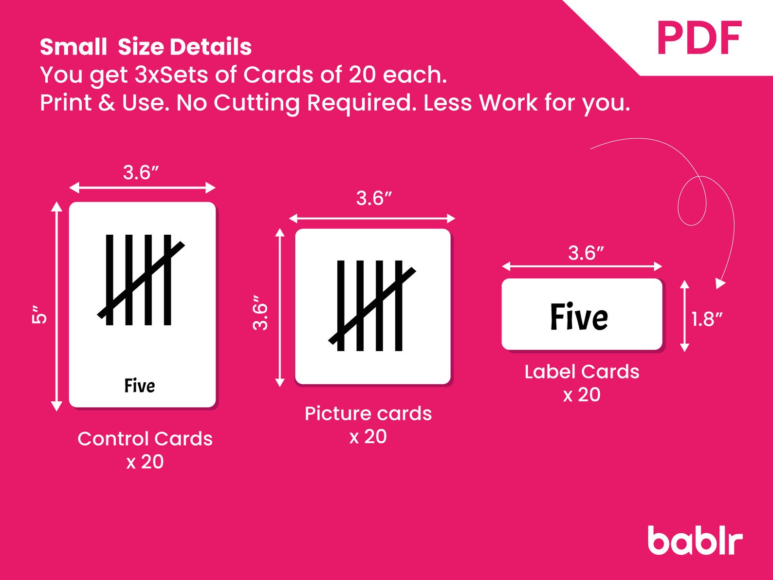 Tally Marks • Editable Montessori Cards • PDF Printable Kids Flashcards ...