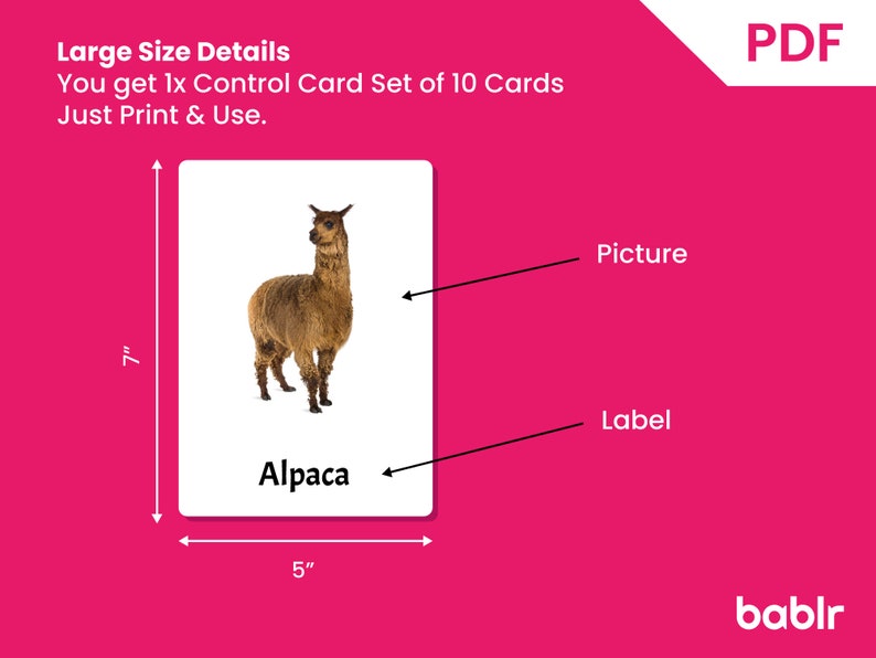 Farm Animals (real Pictures) • Editable Montessori Cards • PDF ...