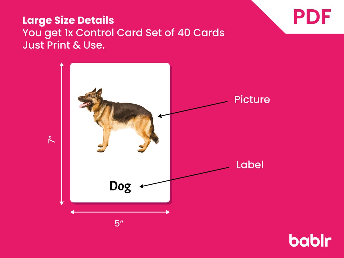 Editable Montessori Cards PDF Printable Toddler Flashcards 3 Part ...