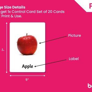Fruits (real Pictures) • Editable Montessori Cards • PDF Printable ...