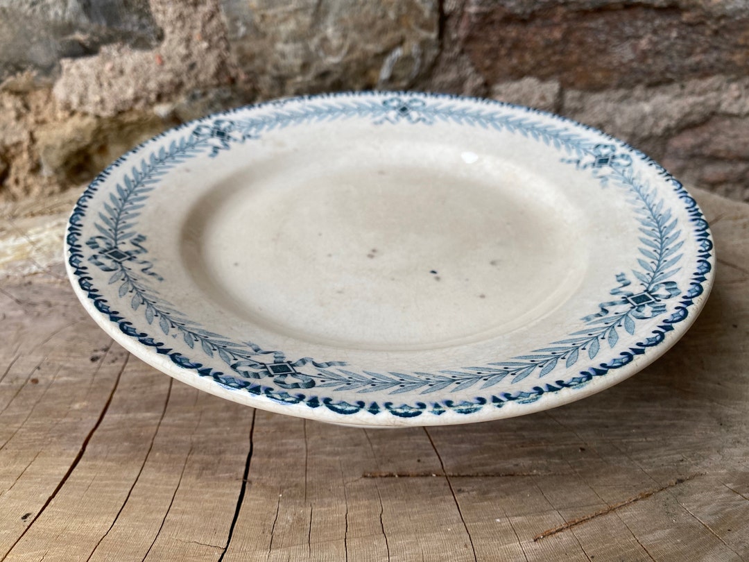 Hippolyte Boulenger Model 'chinon' Terre De Fer Small Compotier - Etsy