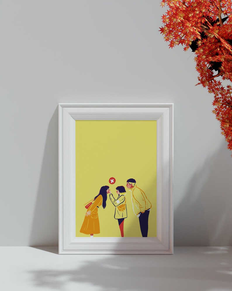 K-drama Digital Print, Itaewon Class, Art Poster, Park Seo Joon ...