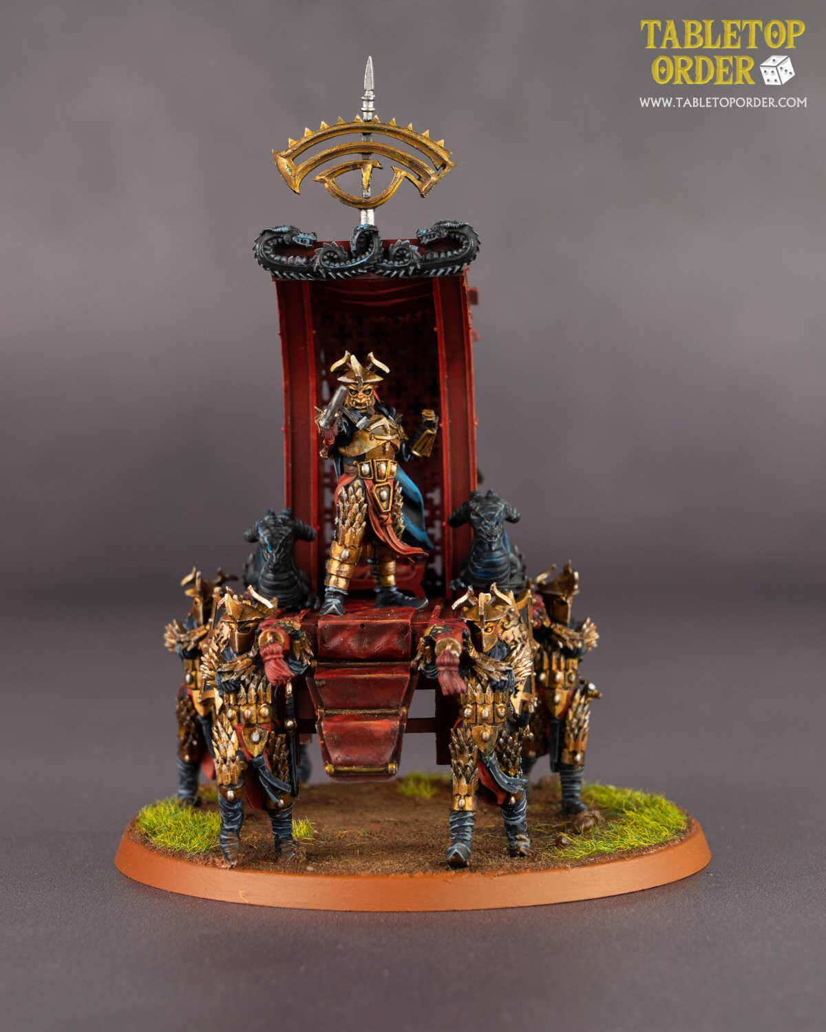 Middle Earth Commission Painting Dragon Emperor of Rhûn PAINTED Level ...