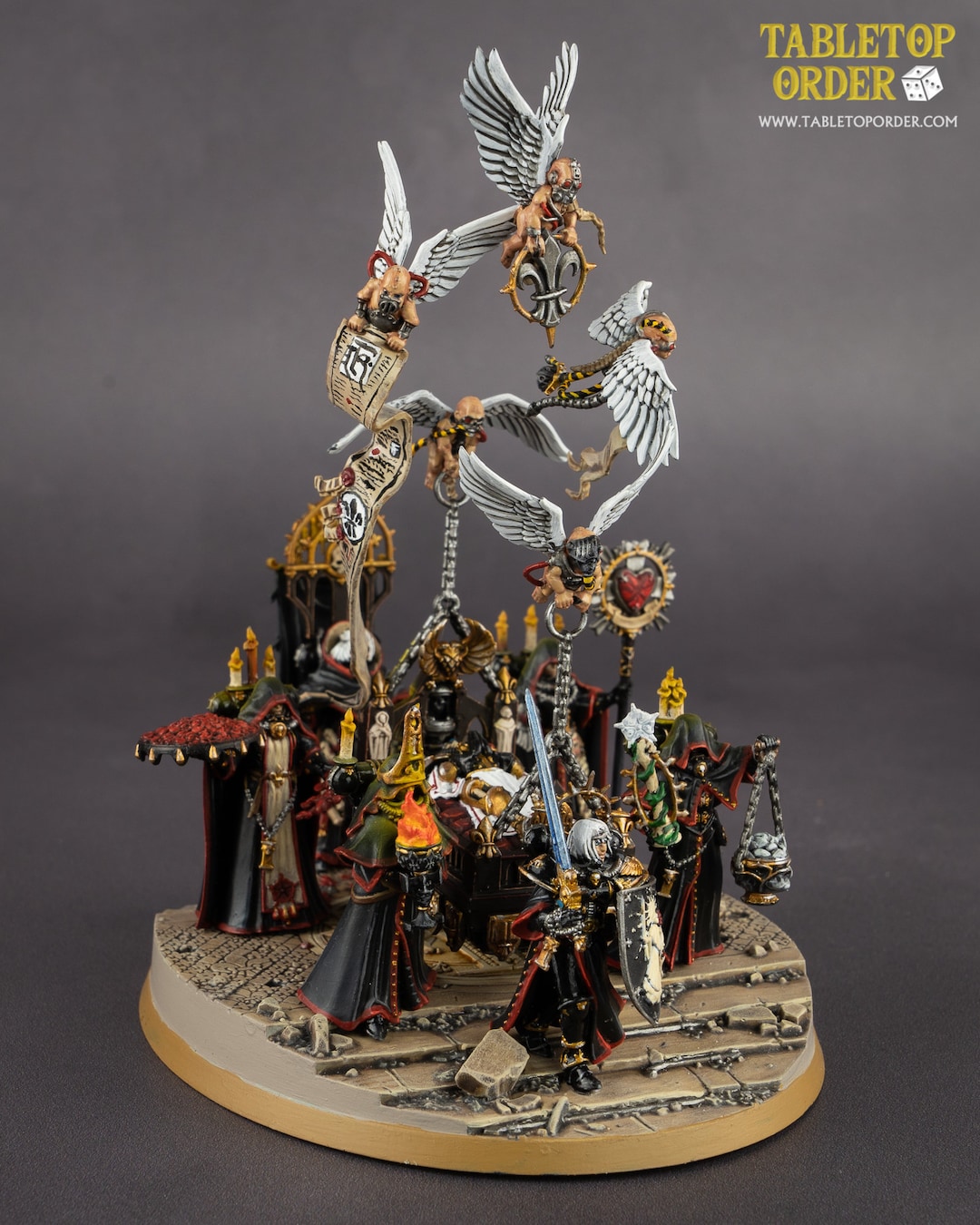 Warhammer 40k Commission Painting the Triumph of Saint Katherine ...