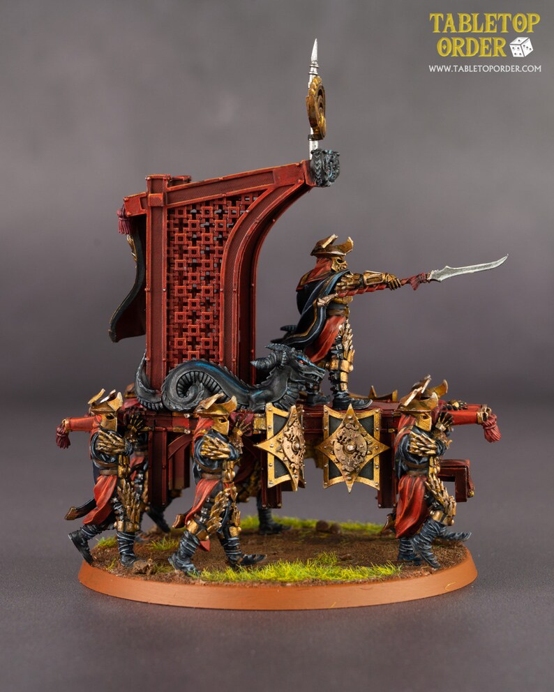 Middle Earth Commission Painting Dragon Emperor of Rhûn PAINTED Level ...