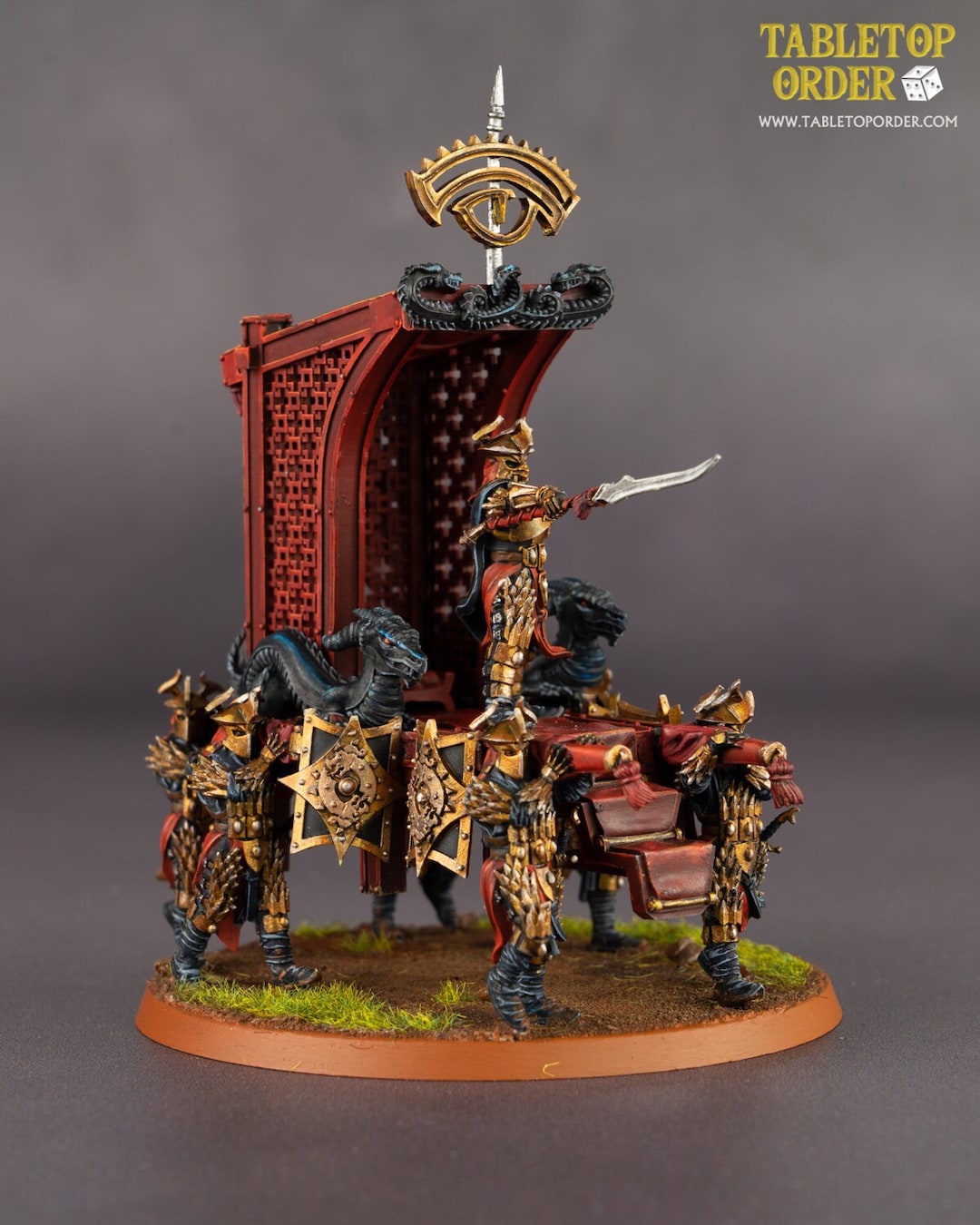 Middle Earth Commission Painting Dragon Emperor of Rhûn PAINTED Level ...