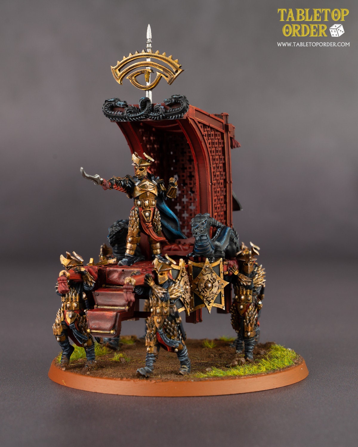 Middle Earth Commission Painting Dragon Emperor of Rhûn PAINTED Level ...