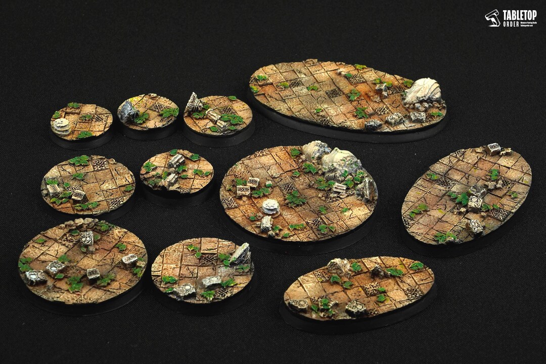 Wargaming Bases - Ancient - Different Sizes - [PAINTED] - Etsy