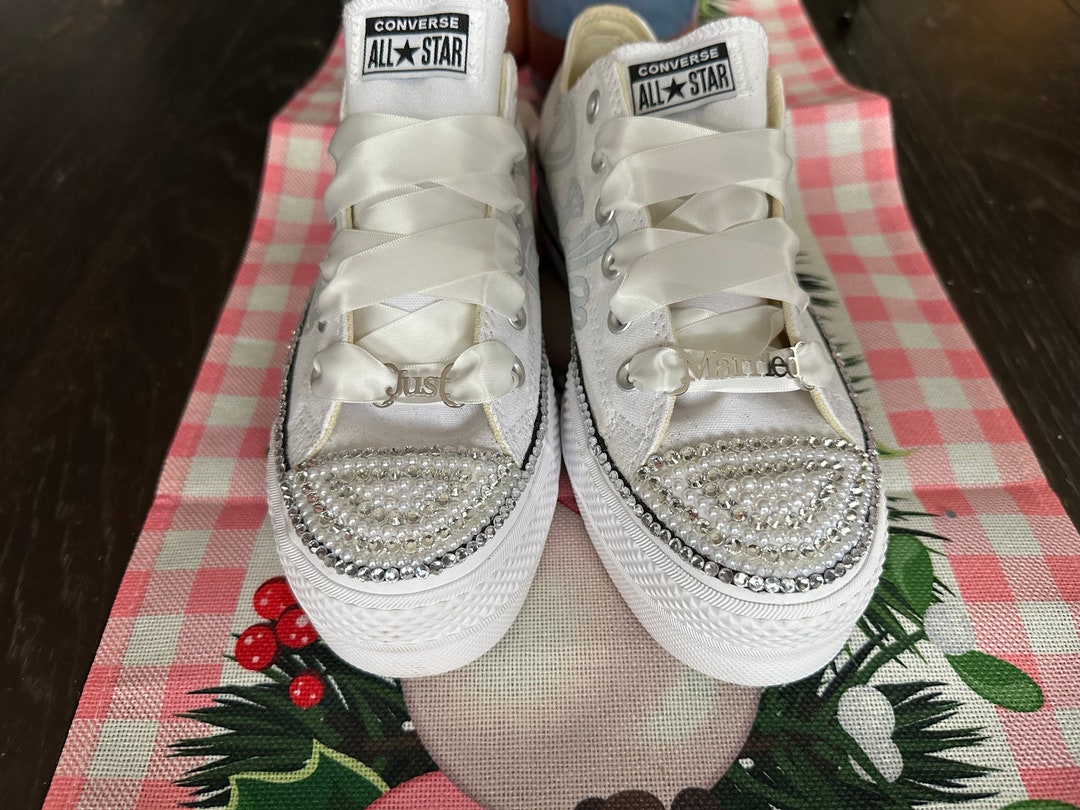 Custom Wedding Converse - Etsy