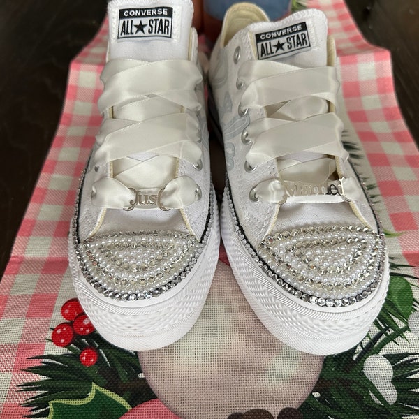 Wedding Converse - Etsy