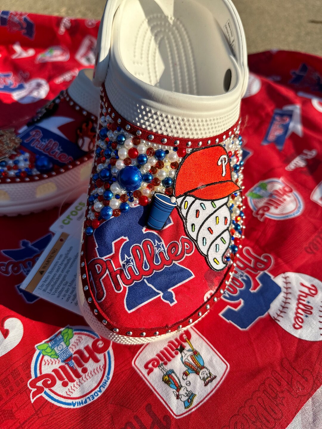 Step Into Spring Training With Custom Phillies-inspired Crocs Perfect ...