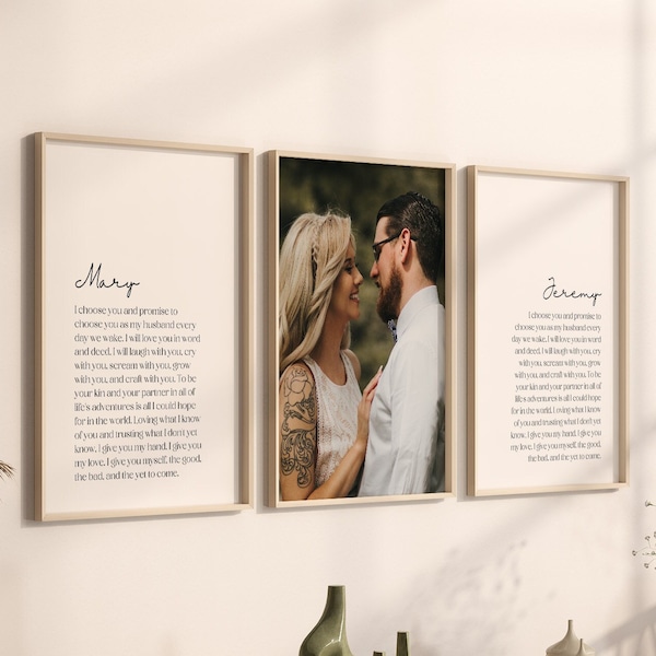 Wedding Vow Art - Etsy