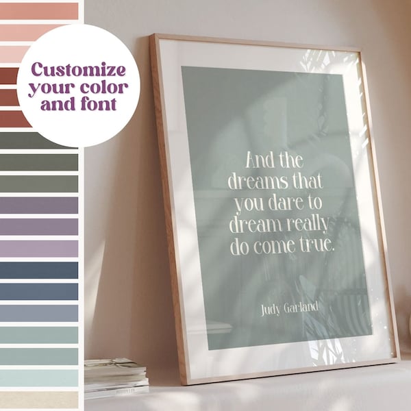 Custom Quote Print - Etsy