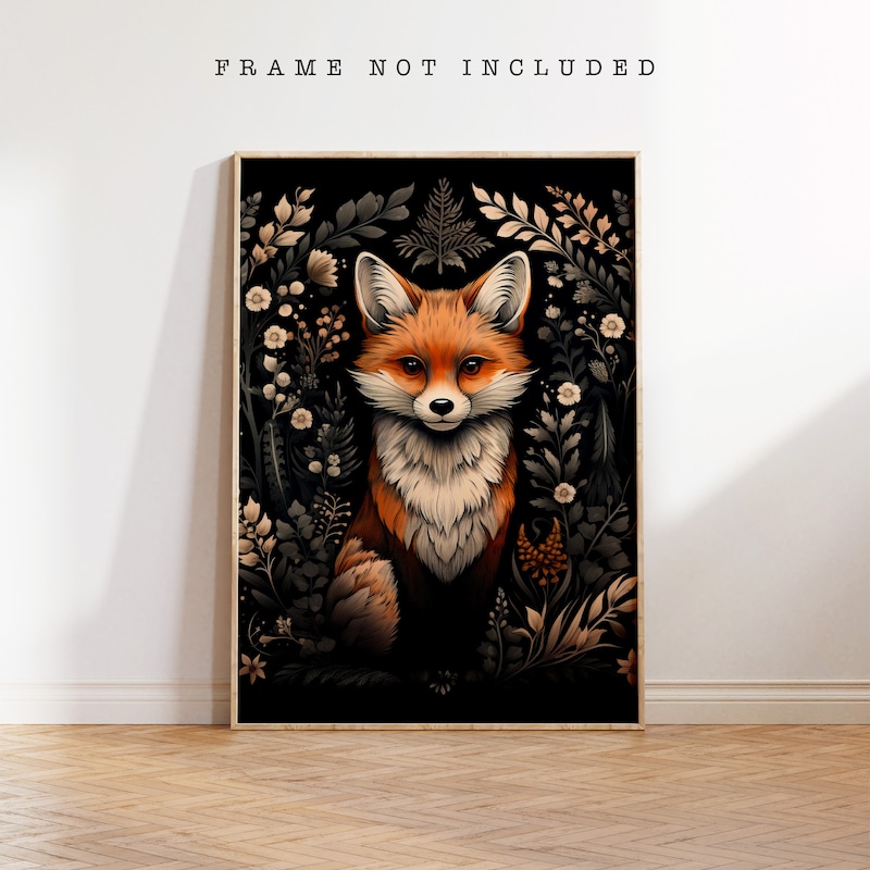 Whimsical Fox - Etsy